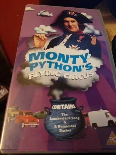 Monty Python Flying Circus VHS - The Lumberjack Song & A Homicidal ...