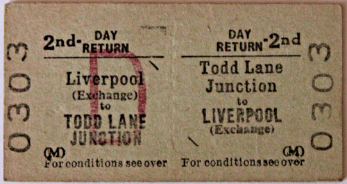 B.R.B. - LIVERPOOL (EXCHANGE) to TODD LANE JUNCTION | eBay