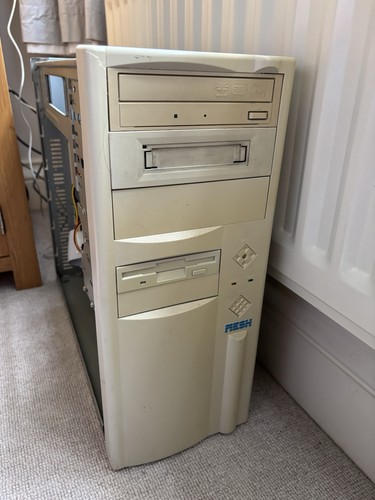 Vintage Retro Gaming PC Pentium ii 300Mhz 128mb RAM 1990’s | eBay UK