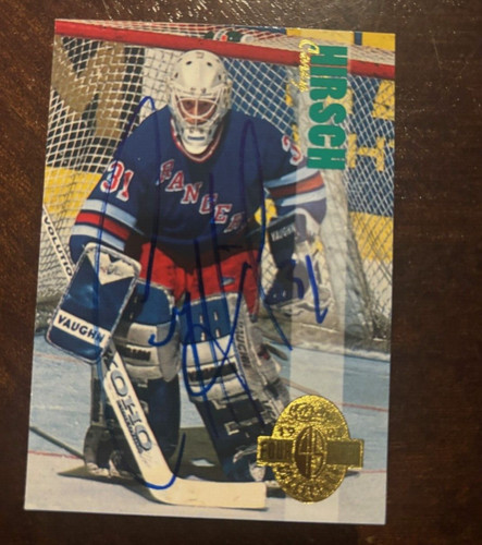 1993 Classic Four Sport #236 Corey Hirsch signed autographed card ...