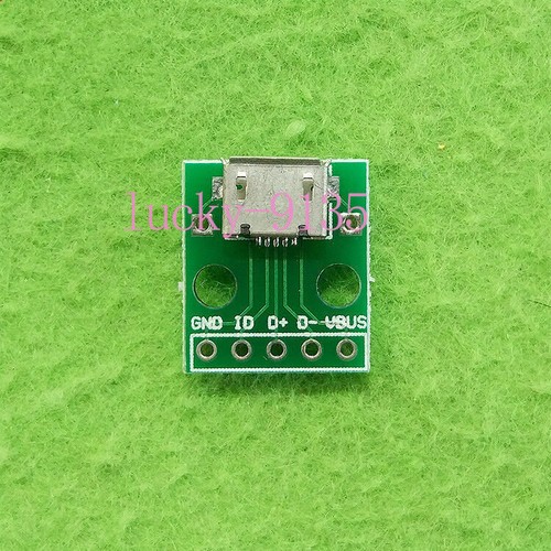 10pcs New MICRO USB To Dip Female Type B Microphone 5p Solder Female | eBay