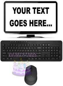 Computer Cake Topper for sale | eBay