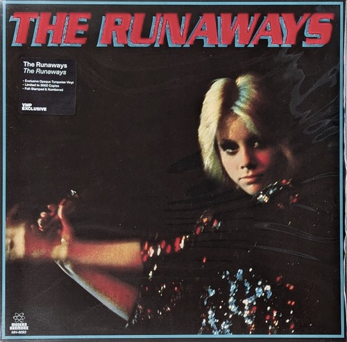 THE RUNAWAYS The Runaways SEALED limited numbered LP Opaque Turquoise ...