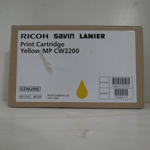 Ricoh MP Cw2200 Yellow Ink Cartridge 841723 for sale online | eBay