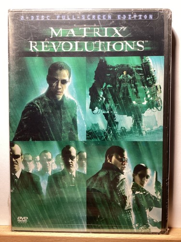The Matrix Revolutions (DVD, 2004, 2-Disc Set - Fullscreen) Keanu ...