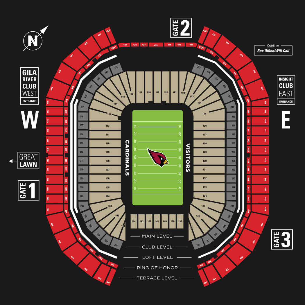 Atlanta Falcons Stadium Seating Chart