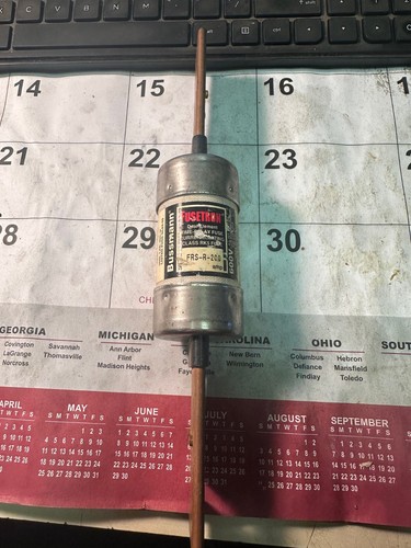 Bussmann Fusetron FRS-R-200 Fuse 600V 200A Dual Element Time Delay RK5 ...