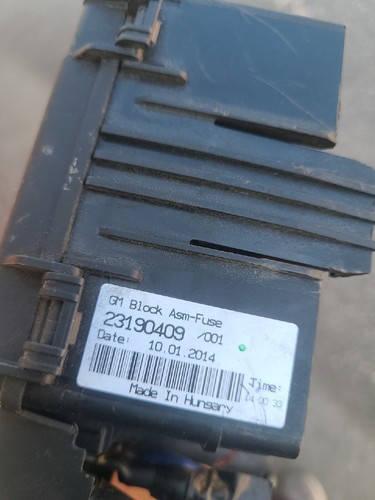 2014 13 15 Chevrolet Malibu Battery Terminal OEM 23190409 for sale ...