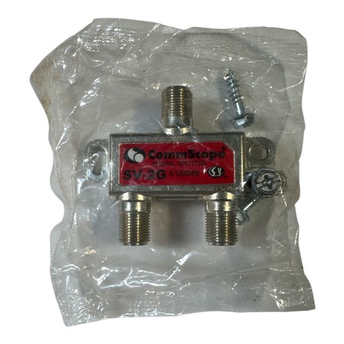 CommScope SV-2G 2-way Digital Cable Coaxial Splitter 5-1000mhz Comcast ...