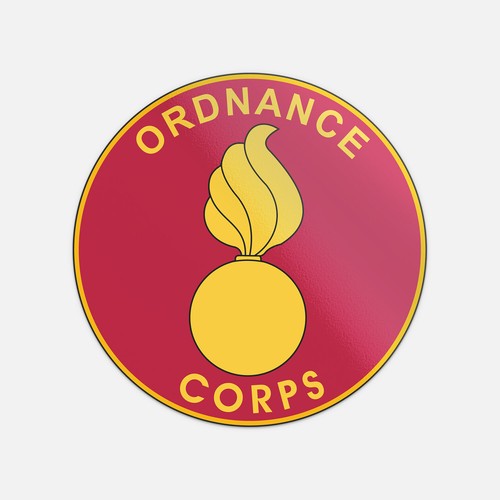 Ordnance Corps Plaque Vinyl Sticker Decal | eBay