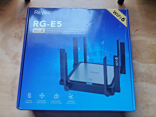 **Reyee RG-E5 WiFi 6 AX3200 Dual-Band Gigabit Mesh Router - OPEN BOX ...