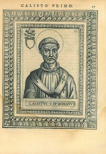 Portrait of Pope Callixtus I | eBay