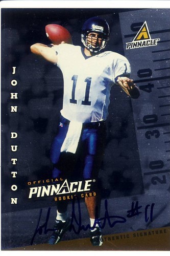john dutton rookie rc draft auto autograph nevada wolf pack college ...