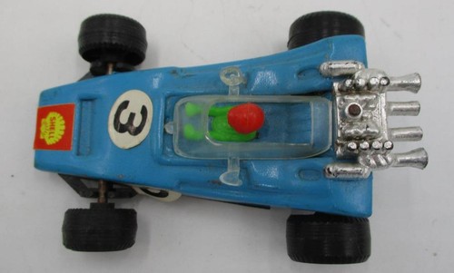 Vintage Blue #3 Jacky Toys Plastic Formula 1 One Race Car Shell ...