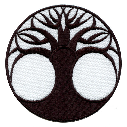 Tree Of Life Round Embroidered Iron On Patch | eBay