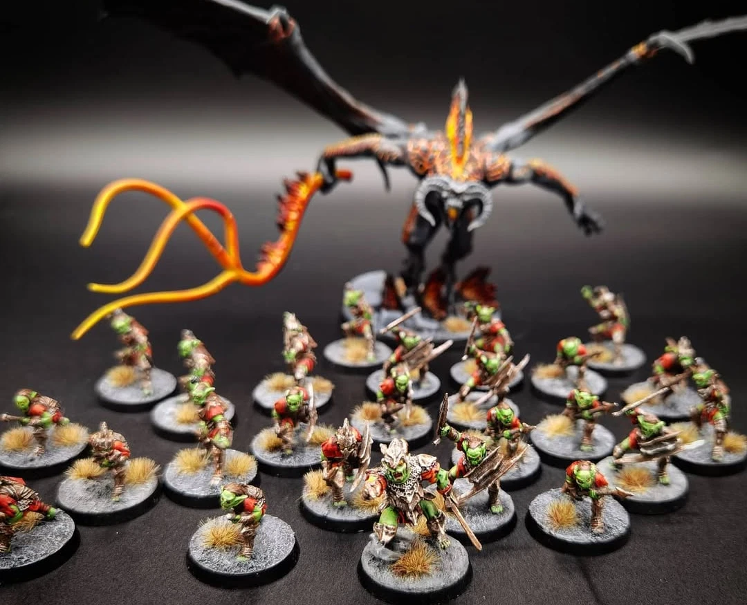 Balrog Figure Games Workshop Warhammer Middle Earth - The Balrog Black ...