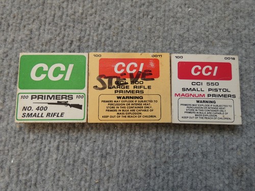 LOT 3 CCI PRIMER BOXES EMPTY | eBay