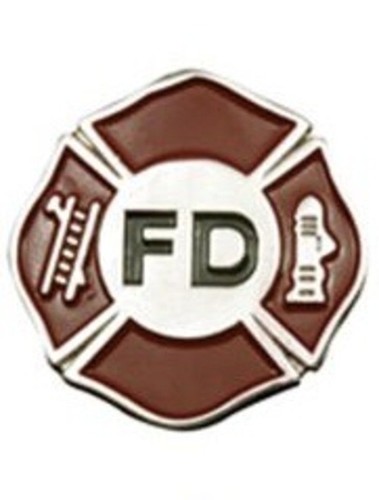 Fire Department Biker Lapel Pins Large | eBay