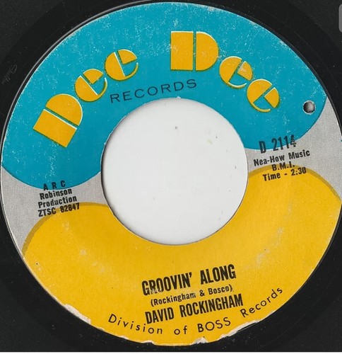 David Rockingham - Groovin Along 1964 7", Single Dee Dee D 2114 Good ...