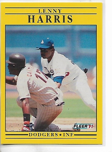 1991 Fleer Lenny Harris Card #204 | eBay