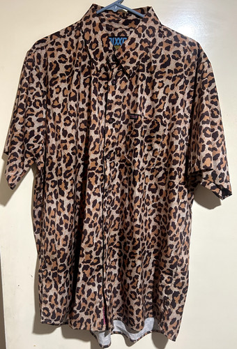 Dixxon The Rick Leopard Print XL Men's Party Shirt | eBay