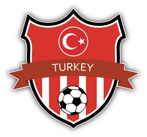 Turkey Flag National Soccer Team Car Bumper Sticker Decal | eBay