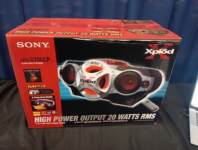 Sony Xplod Boombox for sale | eBay