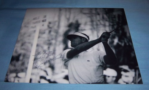 Jack Fleck Golf PGA Signed Autographed 8x10 Photo 1955 US Open Champ B ...