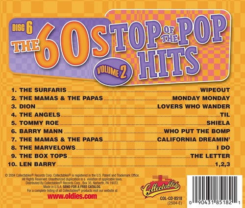 Top of the Pop Hits - The 60s - Volume 2 - Disc 6 90431851821| eBay