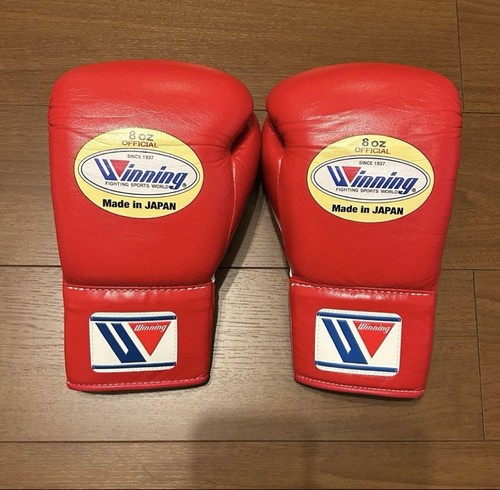 Winning Gloves 8 oz. Red Boxing MS-200-B Used only once japan | eBay