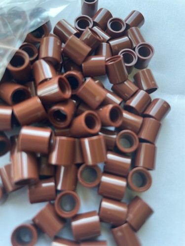 LEGO-NEW #18654-REDDISH BROWN-TECHNIC/LIFT ARM THICK 1 X 1 -SPACER-25 ...