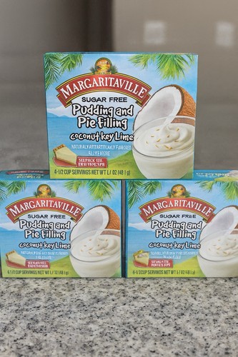 Margaritaville Sugar Free Pudding&Pie Filling Coconut Key Lime 3 Pack 1 ...