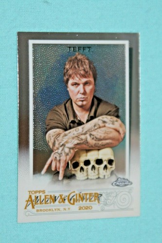 STEVEN TEFFT 2020 ALLEN & GINTER CHROME #274 TATTOO ARTIST | eBay