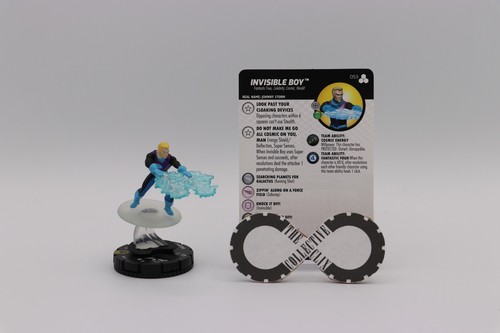Heroclix - Invisible Boy 053 - F4 Future Foundation - Super Rare w ...