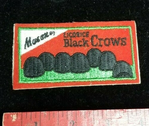 Mason Licorice Black Crows iron on patch | eBay