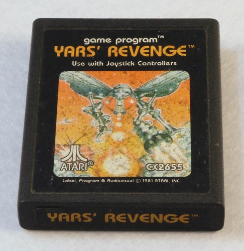 Atari 2600 Game Tested and Working Yar's Revenge | eBay
