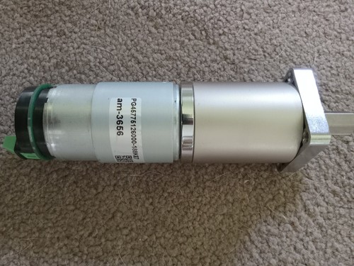 AndyMark AM-3656 12 volt dc gear motor 1:188 ratio with encoder | eBay
