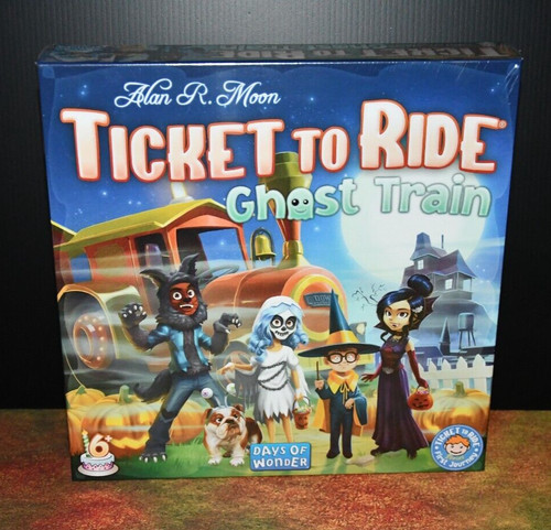 Ticket to Ride Ghost Train Board Game Days of Wonder Alan R. Moon BNIS ...