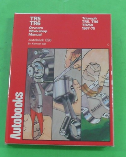 WORKSHOP MANUAL TR5 TR6 AUTOBOOK | eBay Australia