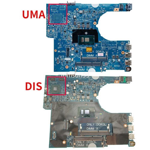 Laptop Motherboard For DELL Latitude 3470 056VN2 14291-1 SR2EY N16V-GM ...