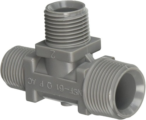 ZURN PEX QT433T Qest 3/4" x 1/2" x 1/2" Coupling TEE Qicktite Plumbing ...