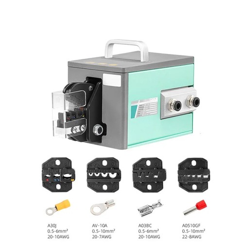 Pneumatic Terminal Crimping Machine Cold Crimping Terminal Copper Nose ...