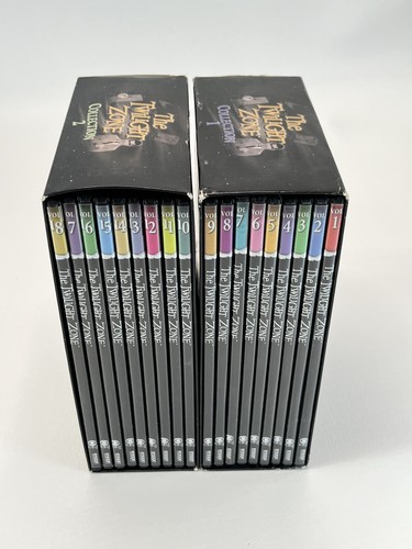 The Twilight Zone Collection 1 & 2 DVD Set 18 Discs Box Set Original ...