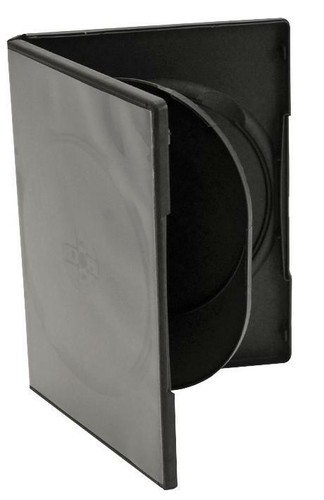 DVD CASE, 4 DISC, 100PK, 14MM, AUDIO VISUAL FOR UNBRANDED | eBay