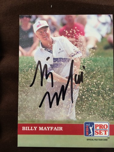 Billy Mayfair Signed Trading Card Autographed | eBay