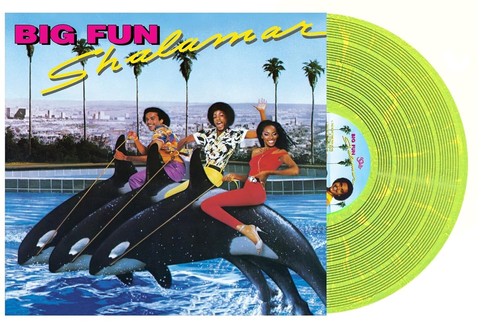 Shalamar Big Fun ( Yellow Vinyl With Blue Swirl ) New LP | eBay