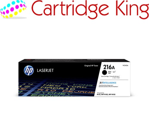 HP 216A Black Original LaserJet Toner Cartridge Page Yield 1050 (W2410A ...