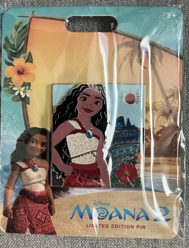 DISNEY PIN MOANA 2 Maui and Moni Portrait Profile LE 400 NEW DSF DSSH ...