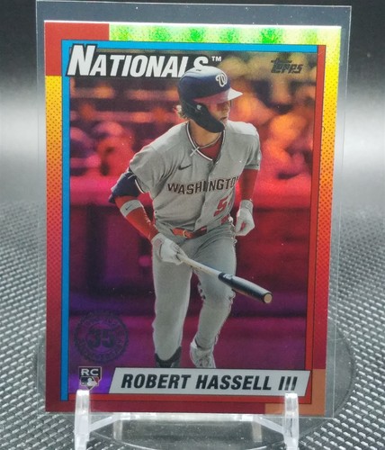 2025 Topps Update Robert Hassell III 1990 Pink Nationals RC | eBay