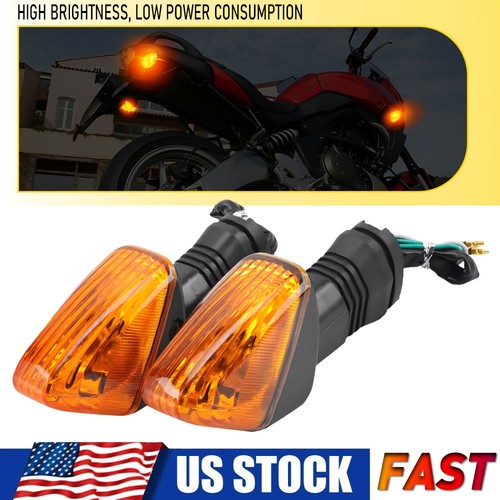 Front/Rear Turn Signal Light Indicator Lamp Fit KAWASAKI NINJA 250R ZX ...